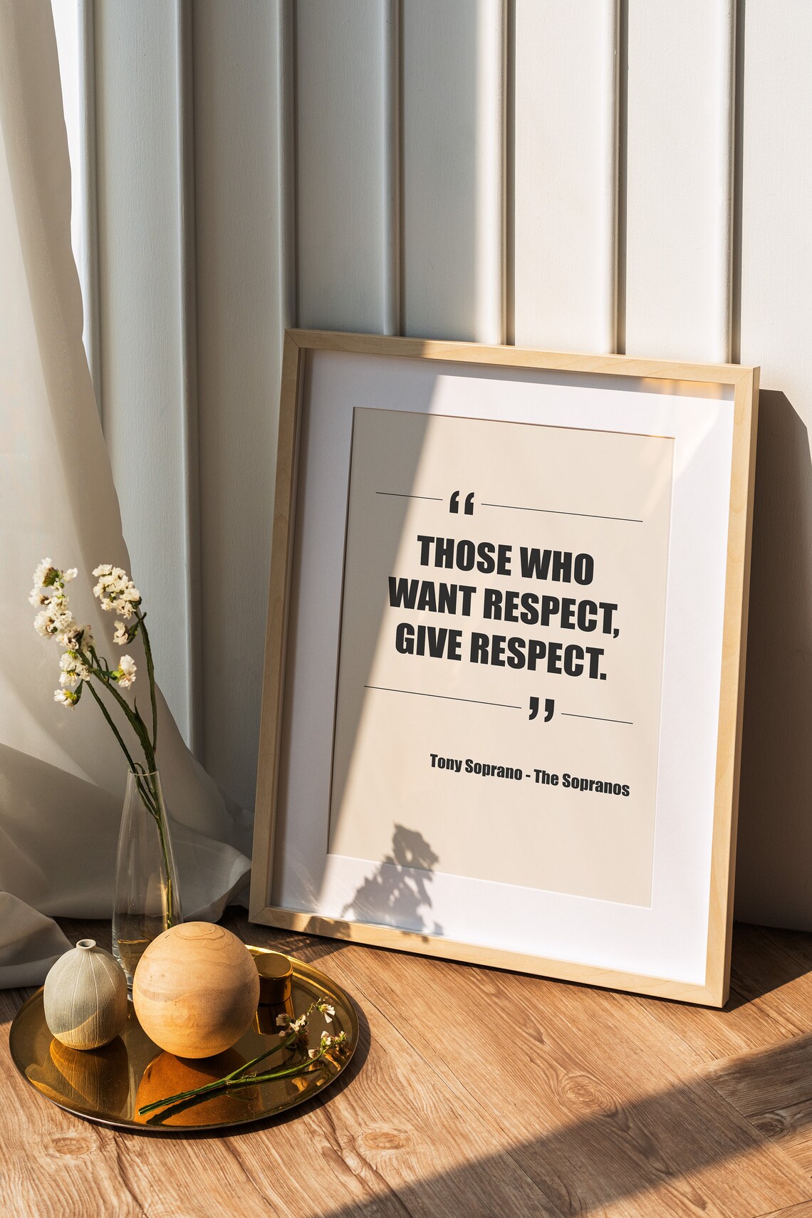 Quote the Sopranos | Tony Soprano | James Gandolfini | TV Poster ...