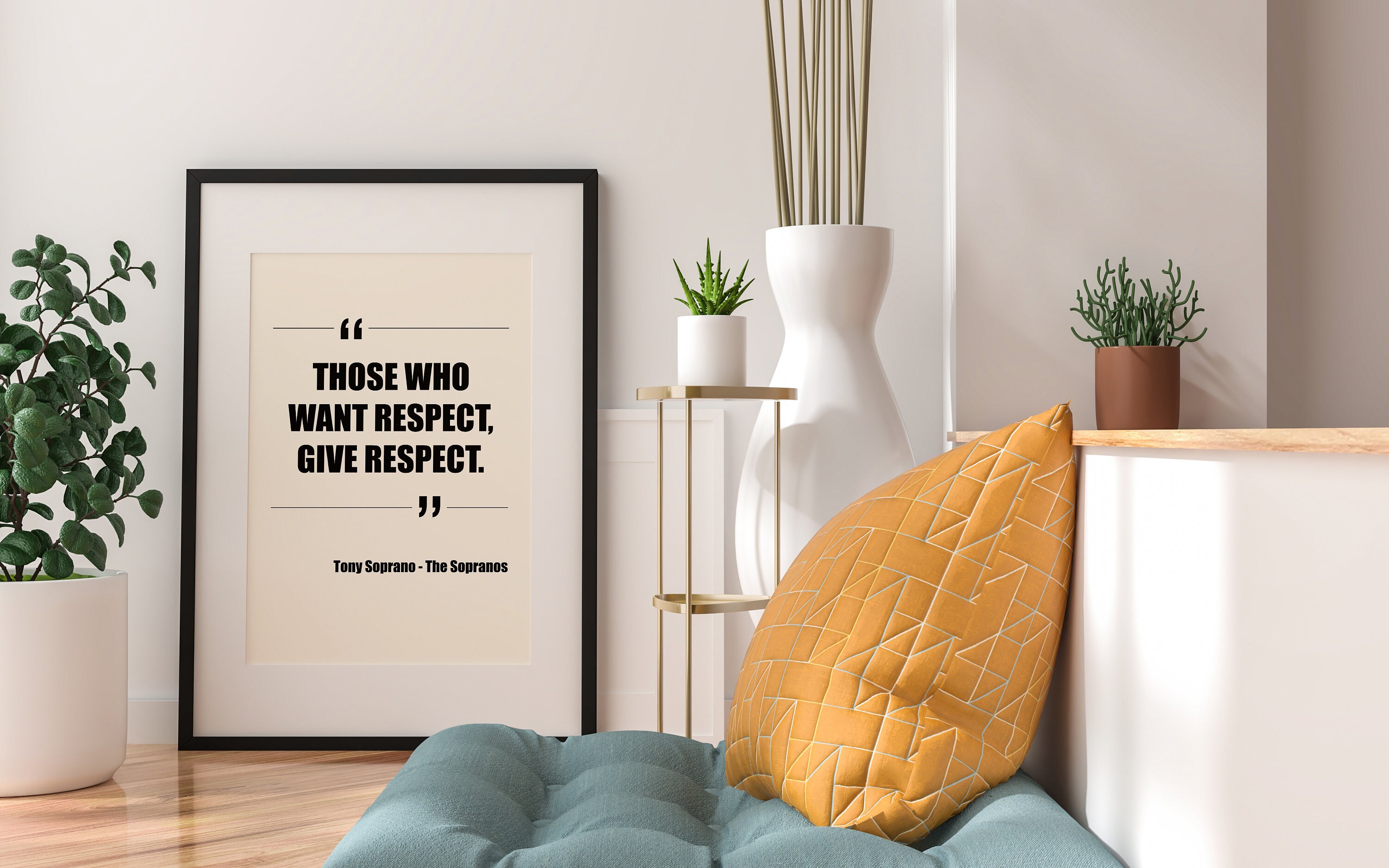 Quote the Sopranos | Tony Soprano | James Gandolfini | TV Poster ...