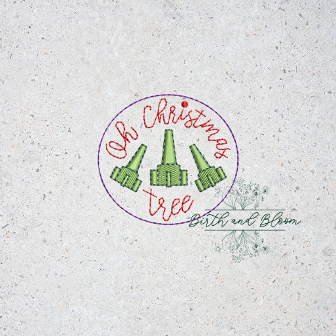 RT Christmas Tree Feltie Design - Etsy