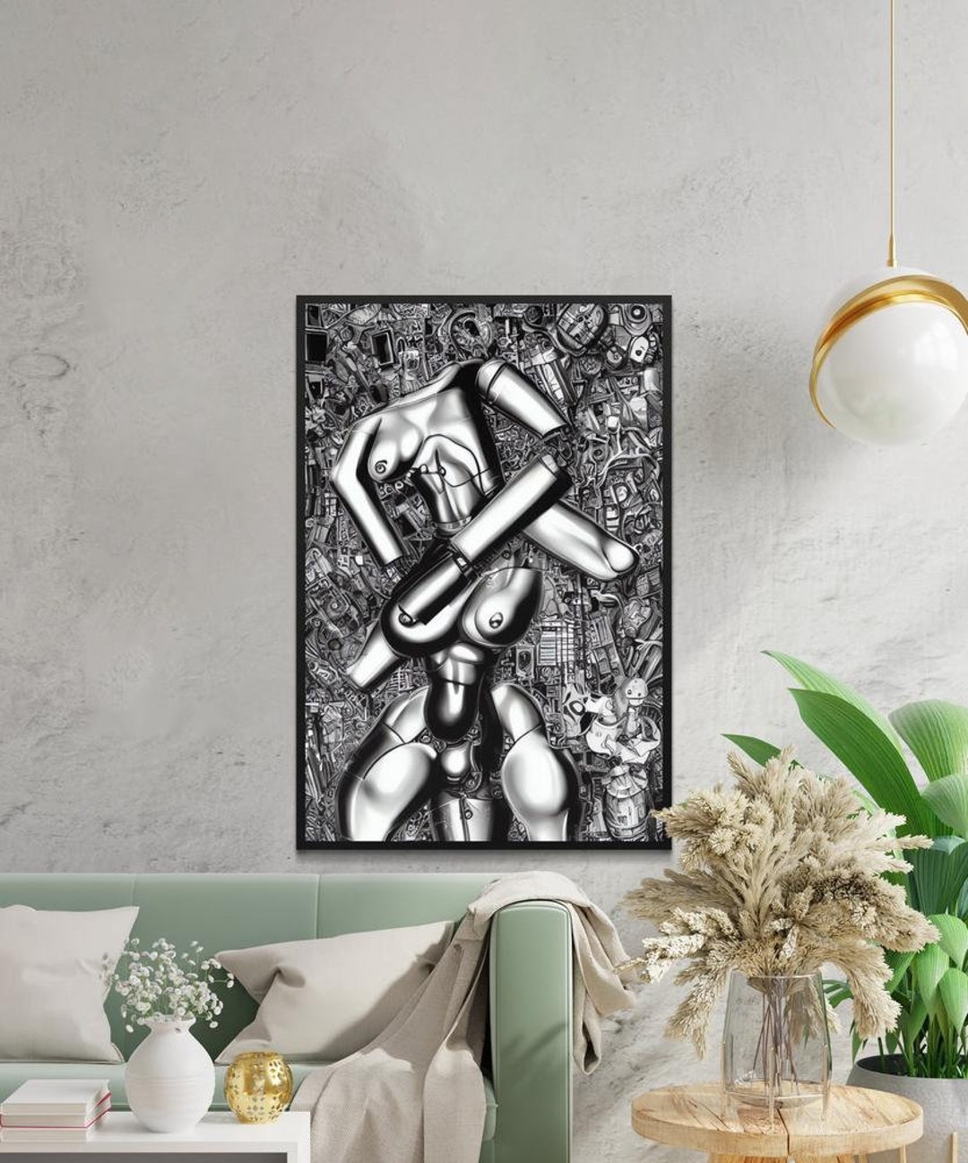 Romantic Line Art Sex Line Art Hot Line Art Adult Wall Art Perfect