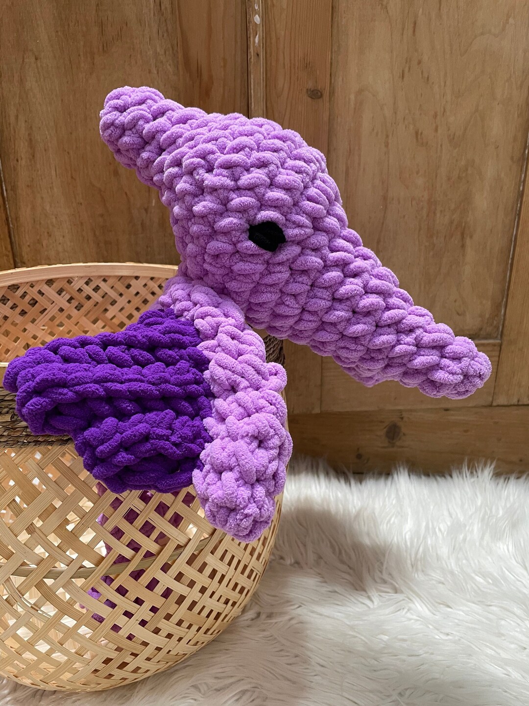 Peter the Pterodactyl Cuddle Dinosaur Baby Cuddly Toy Flat Cuddly Toy ...