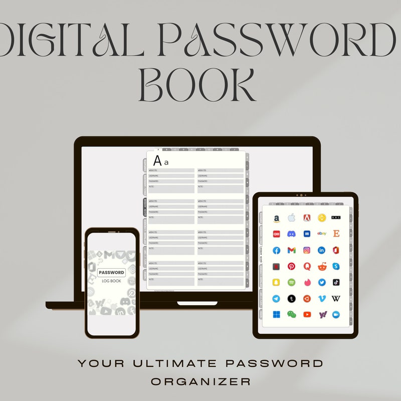 Password Keeper - Etsy