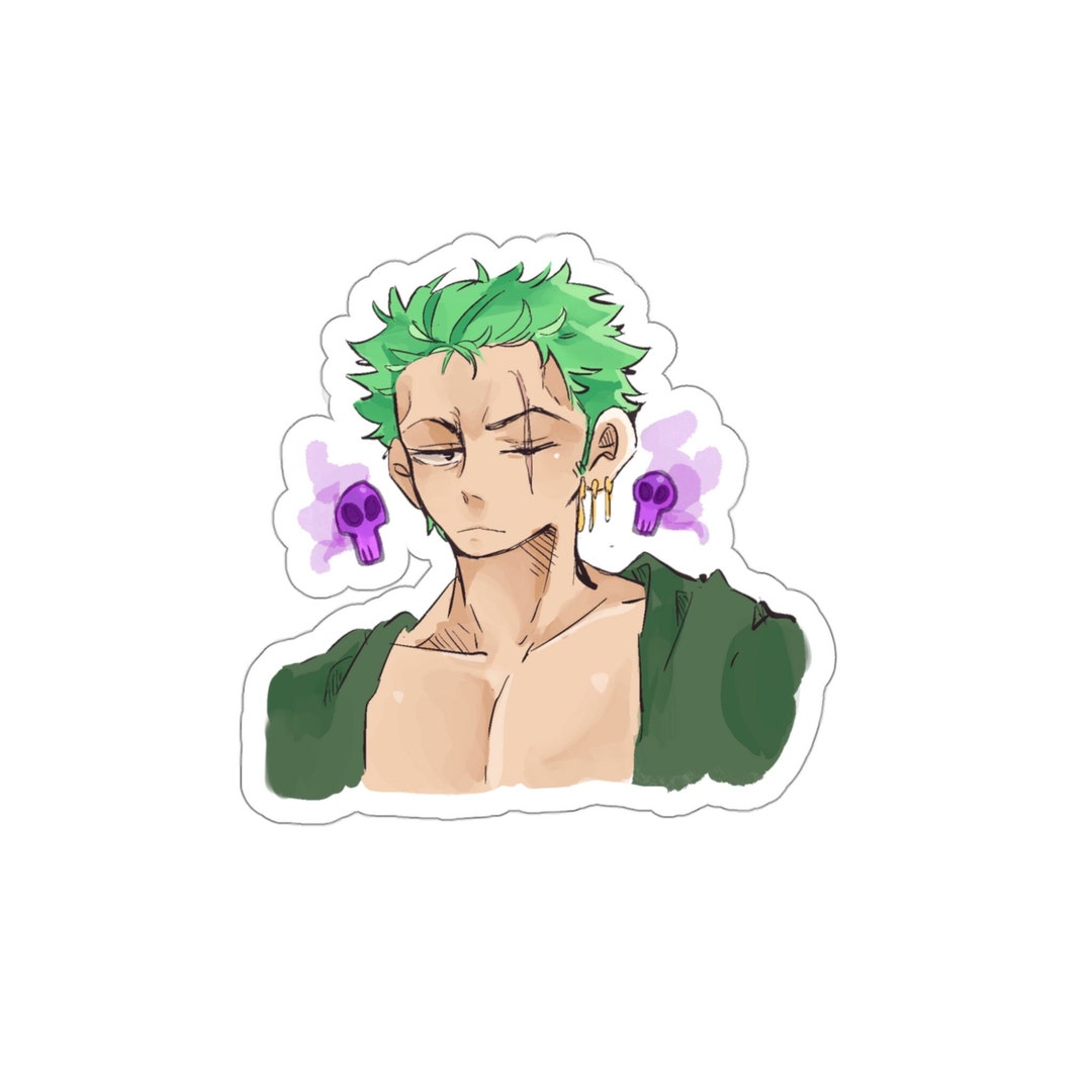 One Piece Zoro Sticker - Etsy