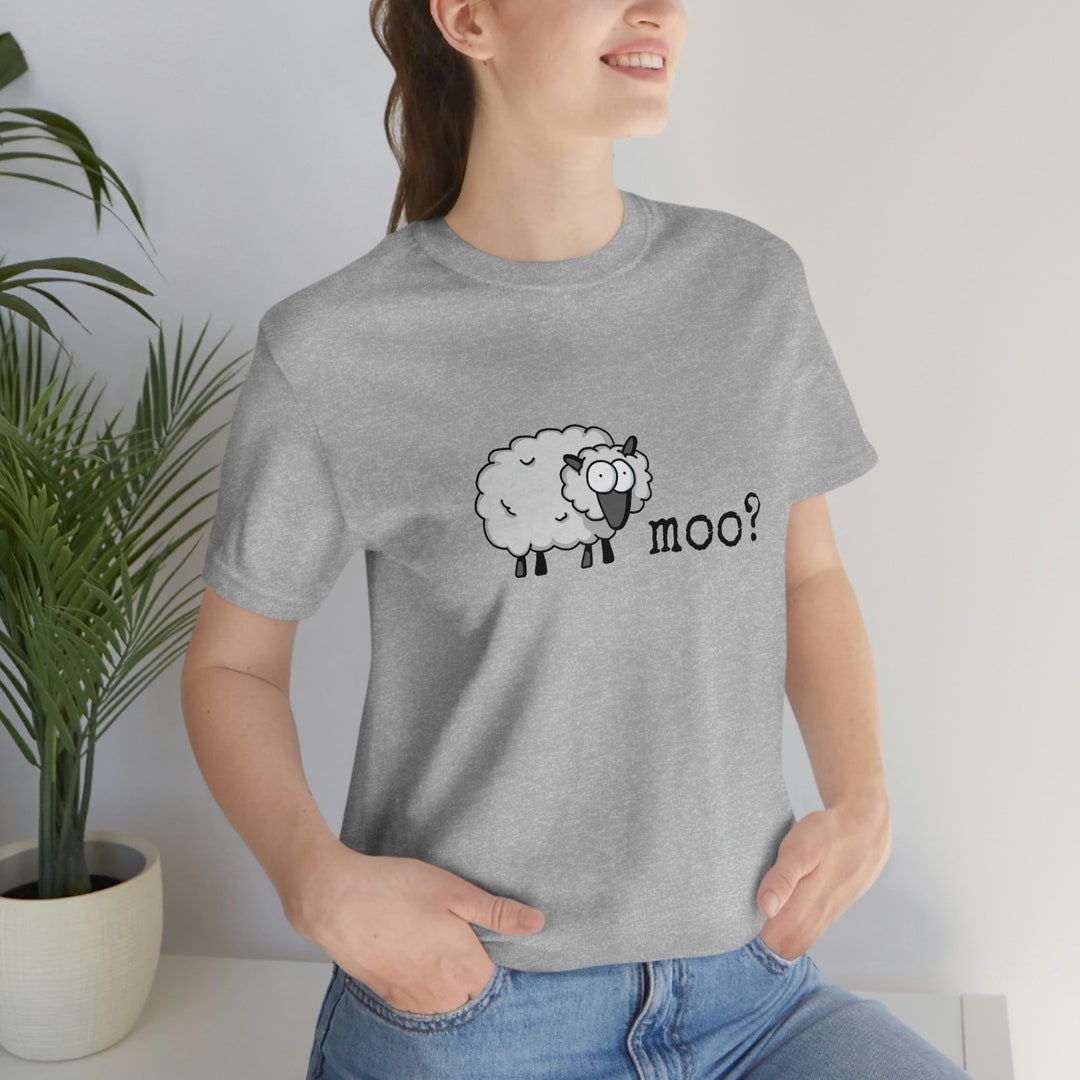 Short Sleeve Tee moo - Etsy