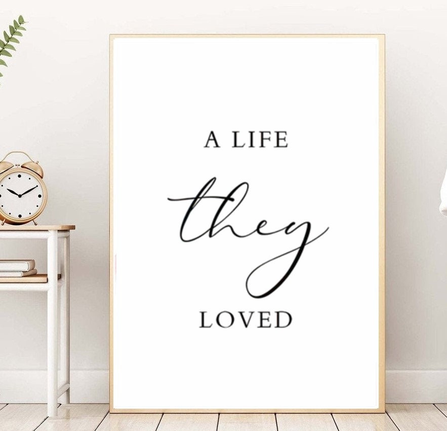 Line Art Hands Holding Together They Built A Life They Loved - Etsy