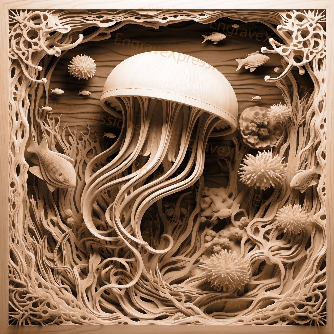 Laser Burn PNG | 3D Illusion | Engrave | Laser Ready | Lightburn File ...