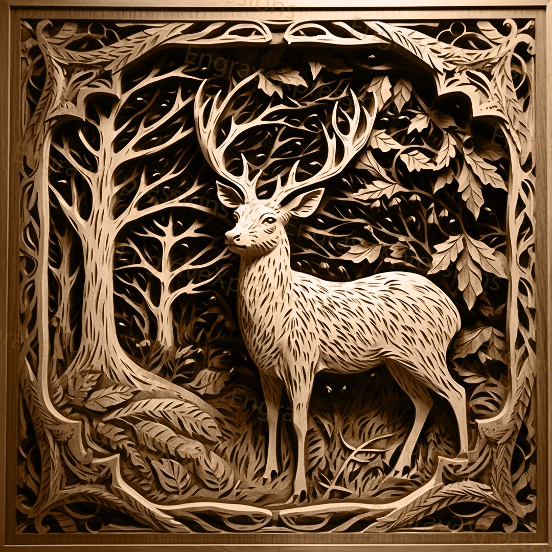 Laser Burn PNG | 3D Illusion | Engrave | Laser Ready | Lightburn File ...