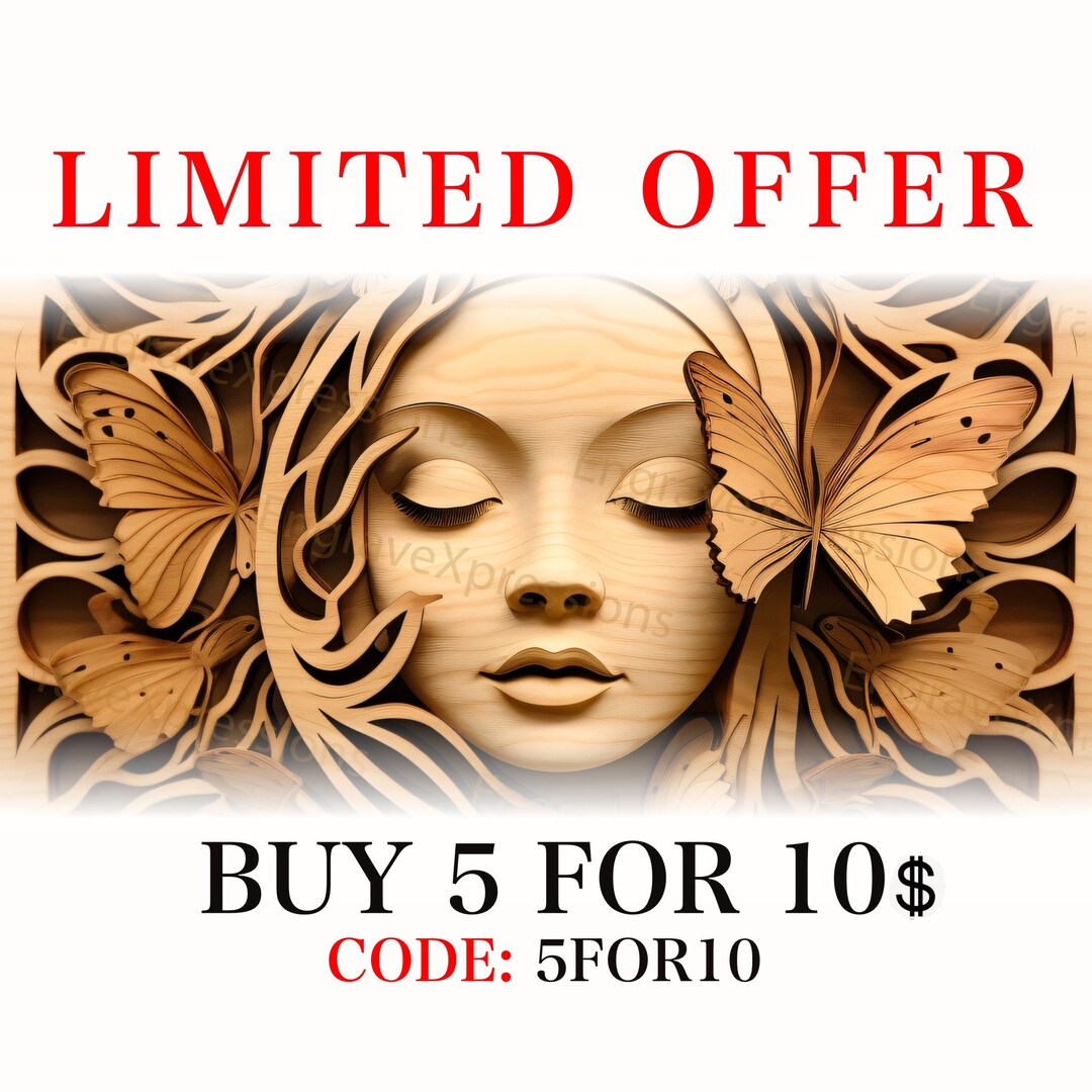 Laser Burn PNG | 3D Illusion | Engrave | Laser Ready | Lightburn File ...