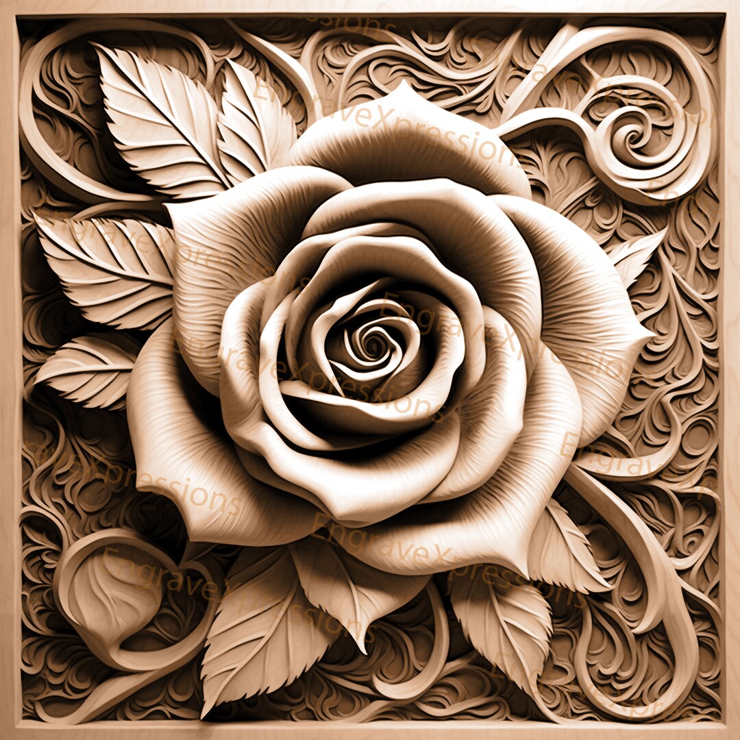 Laser Burn PNG | 3D Illusion | Engrave | Laser Ready | Lightburn File ...