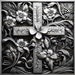 Floral Cross Laser Engrave File: 3D Illusion PNG, SVG (digital Download ...