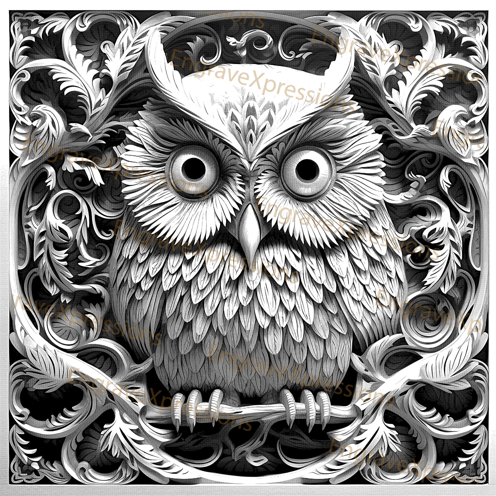Laser Burn PNG 3D Illusion Engrave Laser Ready - Etsy