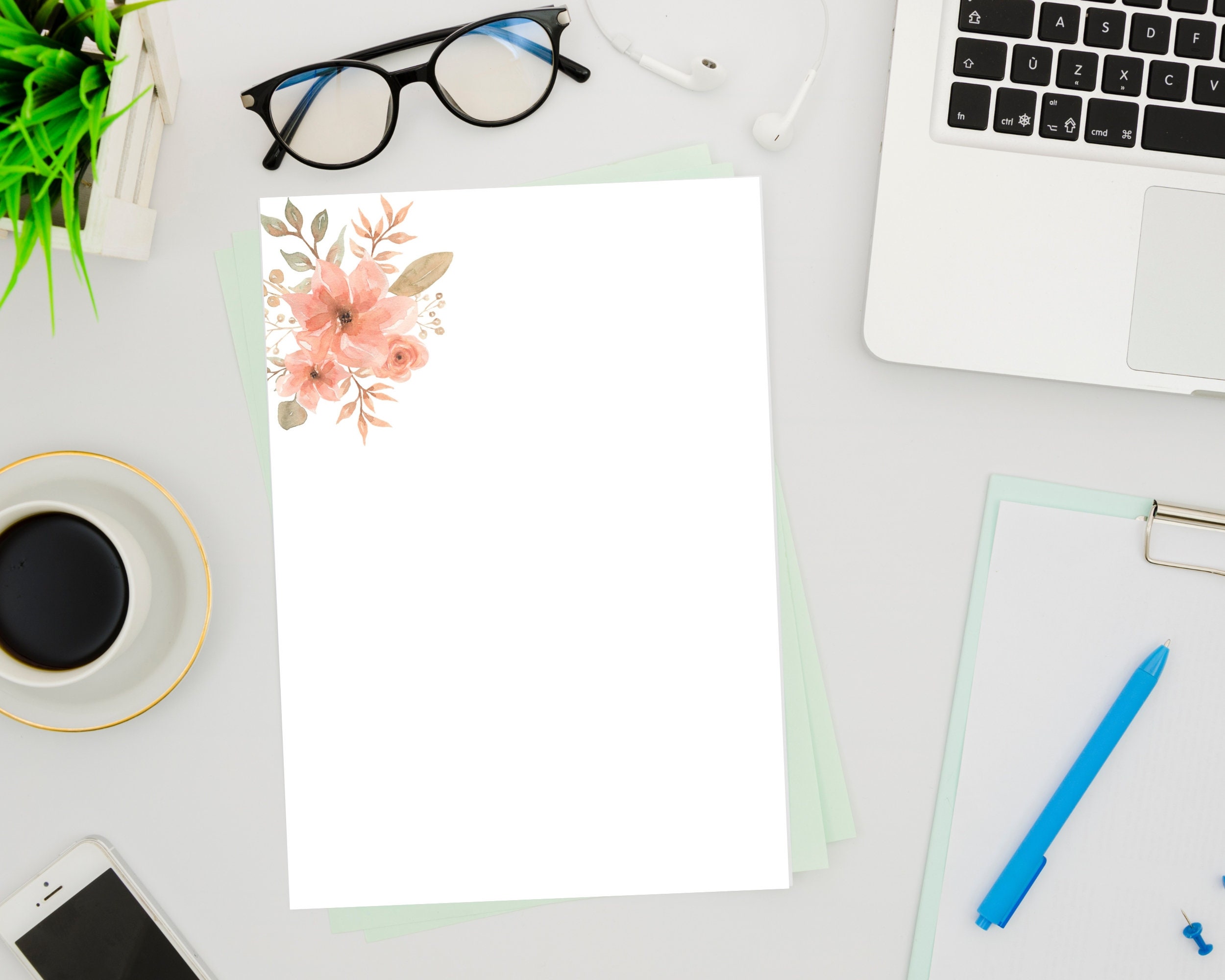 Stationery Paper Background