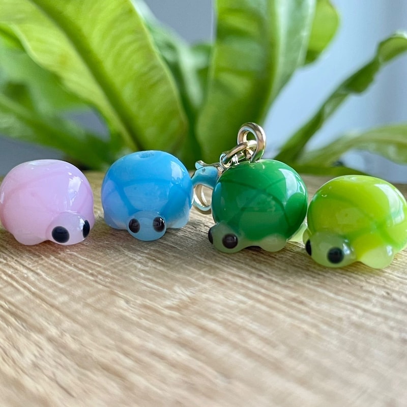 Beaded Turtle Keychain - Etsy