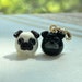 Siamese Cat / Himalayan Cat / Birman Cat Glass Beads, Clip on Charm ...