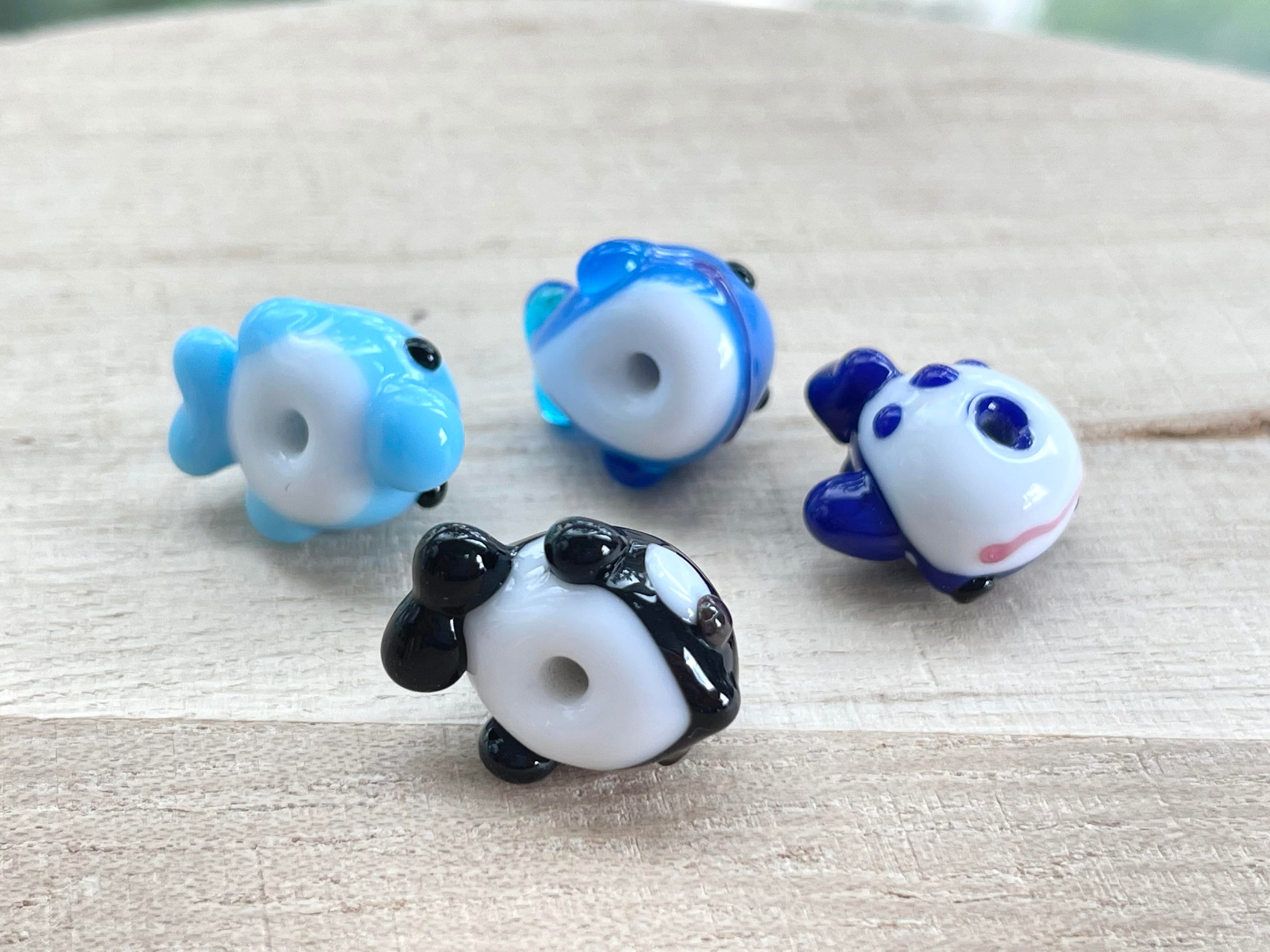 Dolphin / Killer Whale / Whale Shark / Whale Glass Beads, 1 Pc, Orca ...