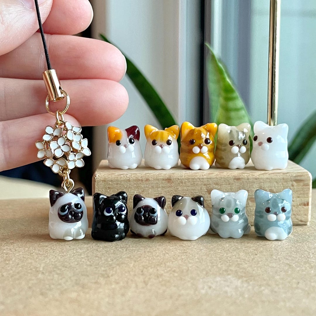 Tabby, Birman, Himalayan, Ragdoll, Brown Mackerel, Calico Cat Glass ...