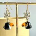 Siamese Cat / Himalayan Cat / Birman Cat Glass Beads, Clip on Charm ...