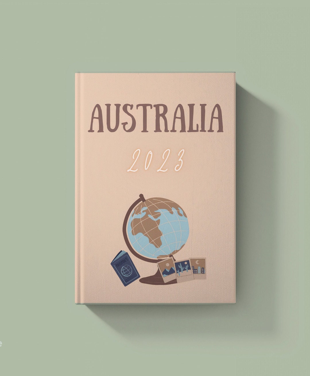 Australia Travel Journey Diary Notebook Backpacking Notes - Etsy