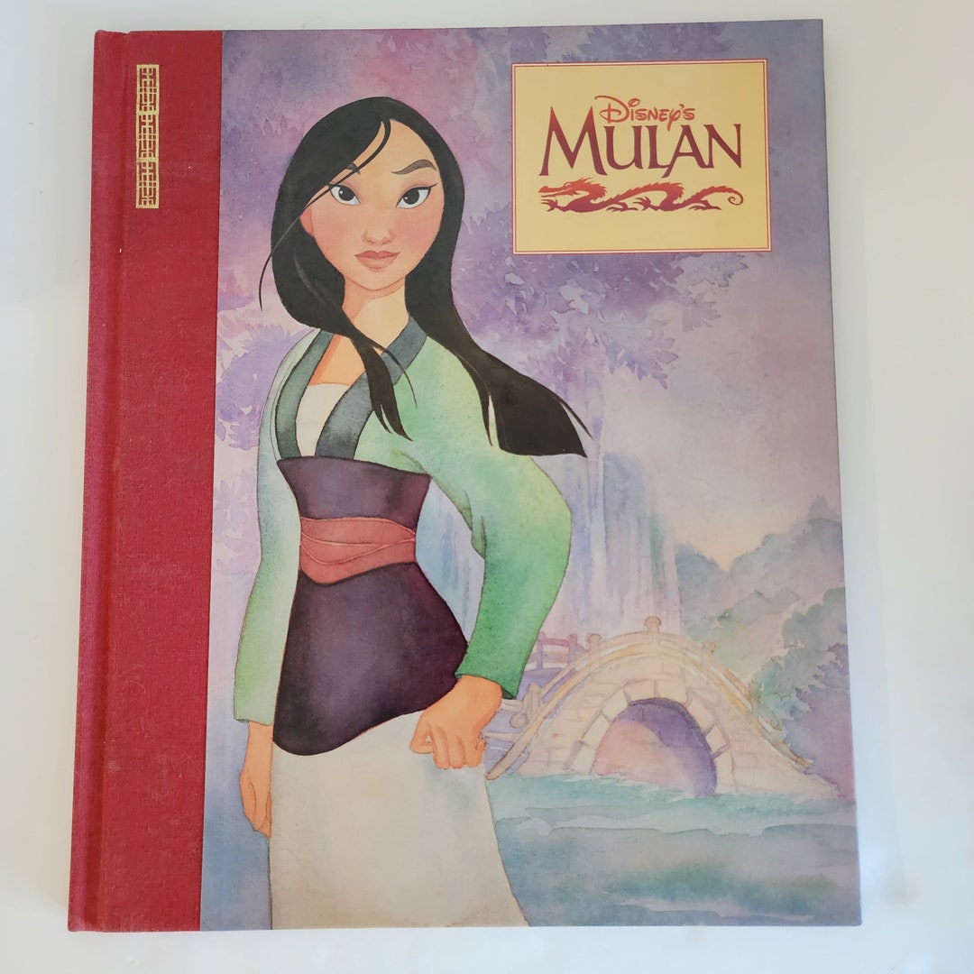 Disneys Mulan Hardcover Book 1998 1st Edition Disney Store Family Story Like New - Etsy