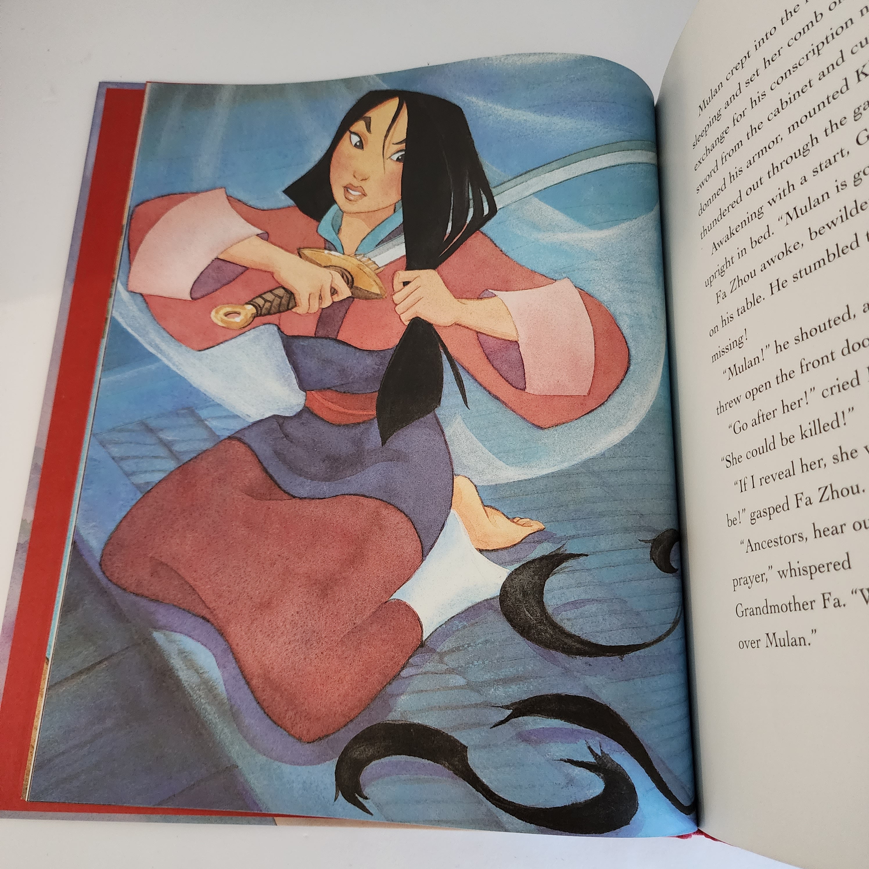 Disneys Mulan Hardcover Book 1998 1st Edition Disney Store Family Story ...