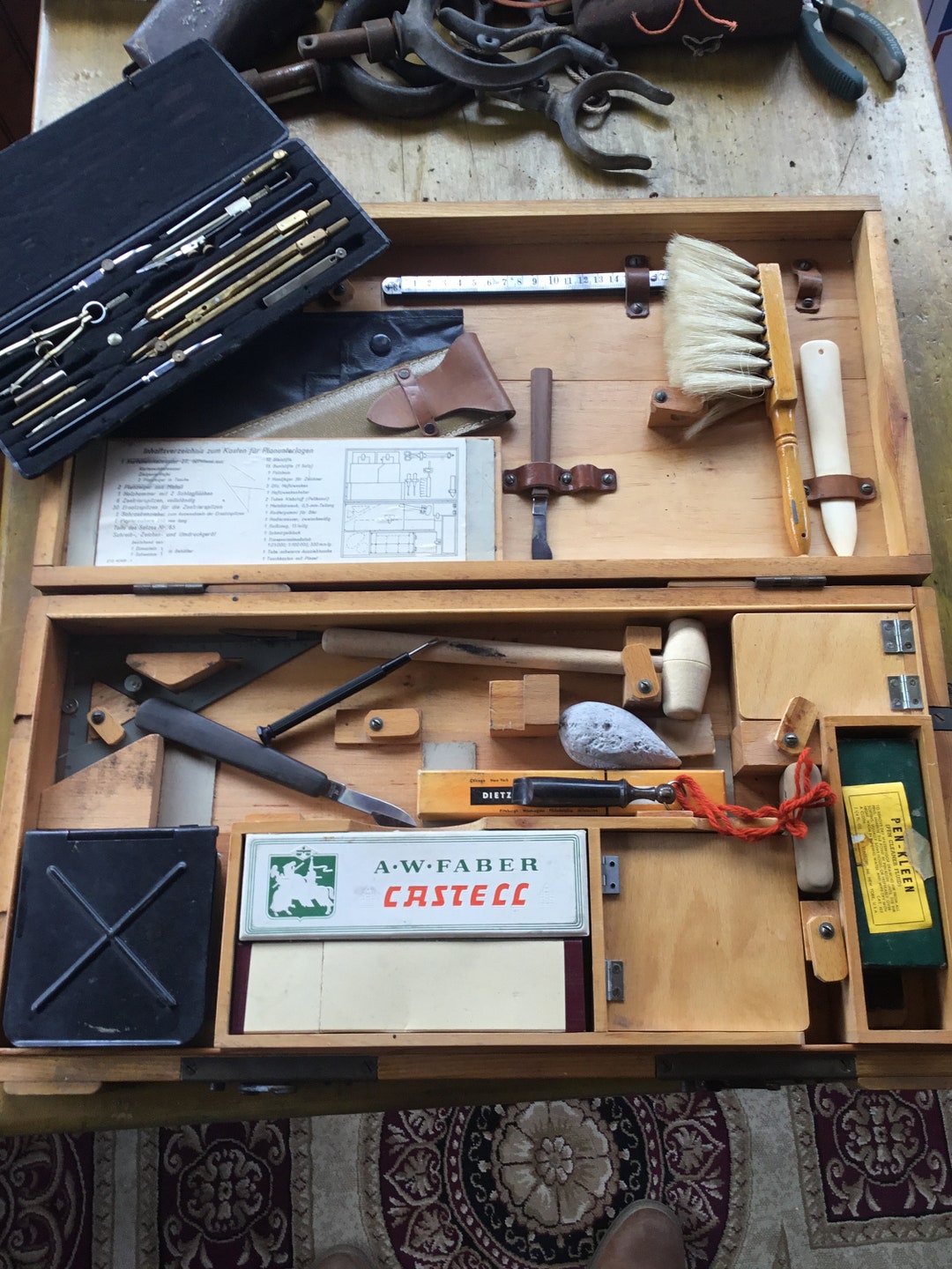 Old WW2 German Map Makers Planning Box - Etsy