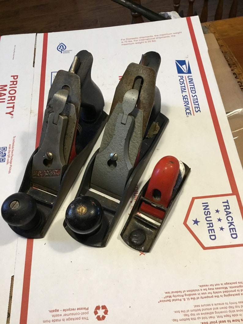 3 Old Vintage Hand Planes One Stanley - Etsy