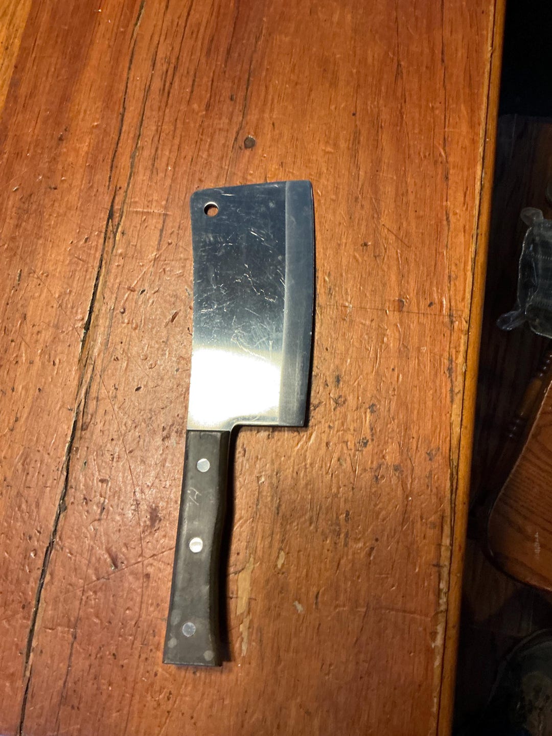 Vintage Butcher Meat Clever 12 Inch Heavy Duty - Etsy