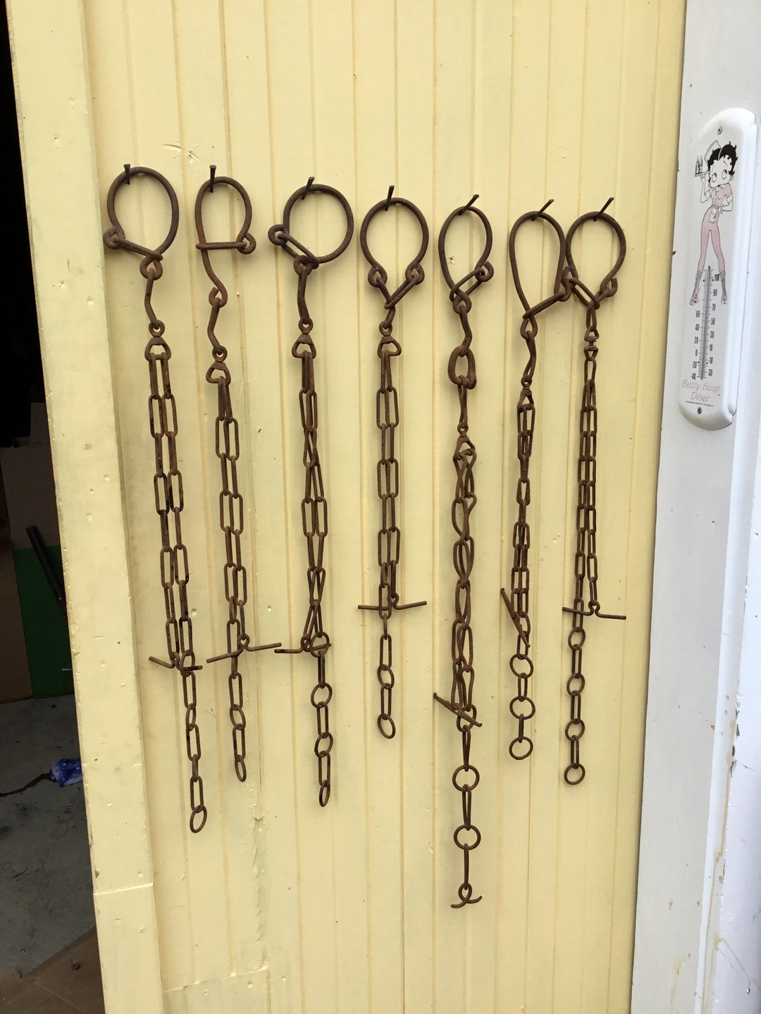 7 Old Farm Chains Cow Tendering Neck Chains - Etsy