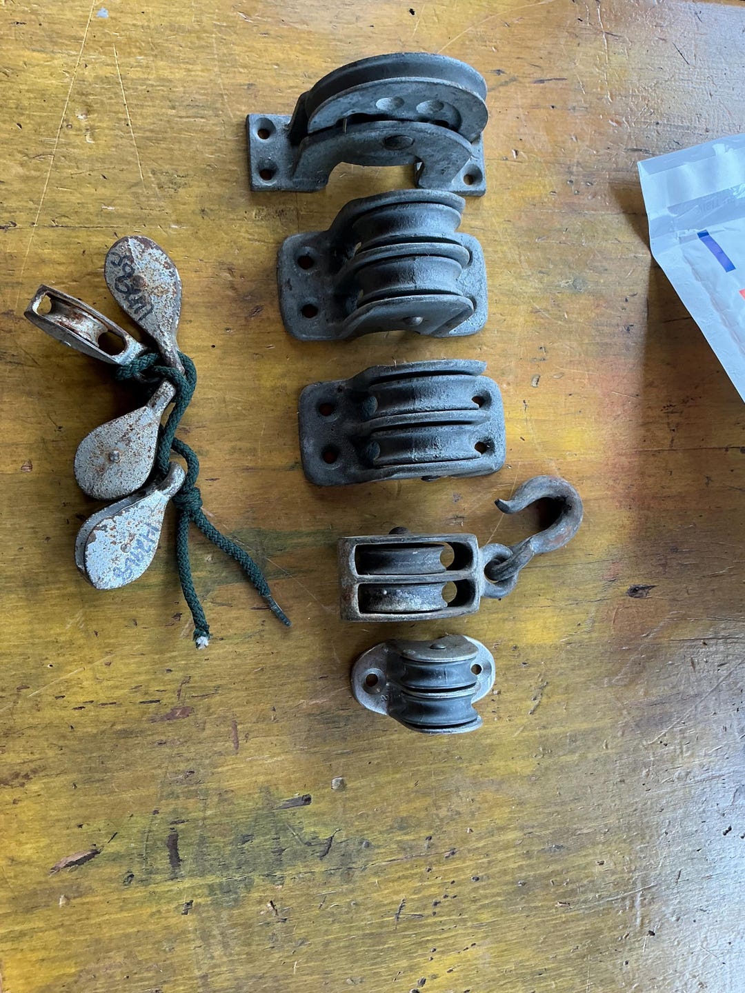 Vintage Nautical Pulley Lot of 9 . Some CW .SHIPS FREE - Etsy