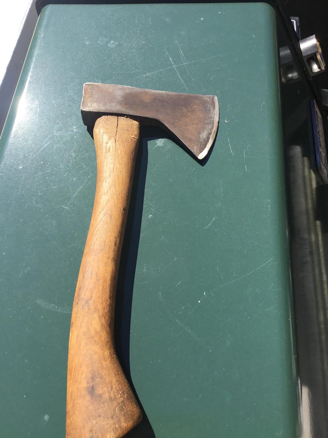 Vintage Norlund 1 Lb Pack /belt Hatchet - Etsy