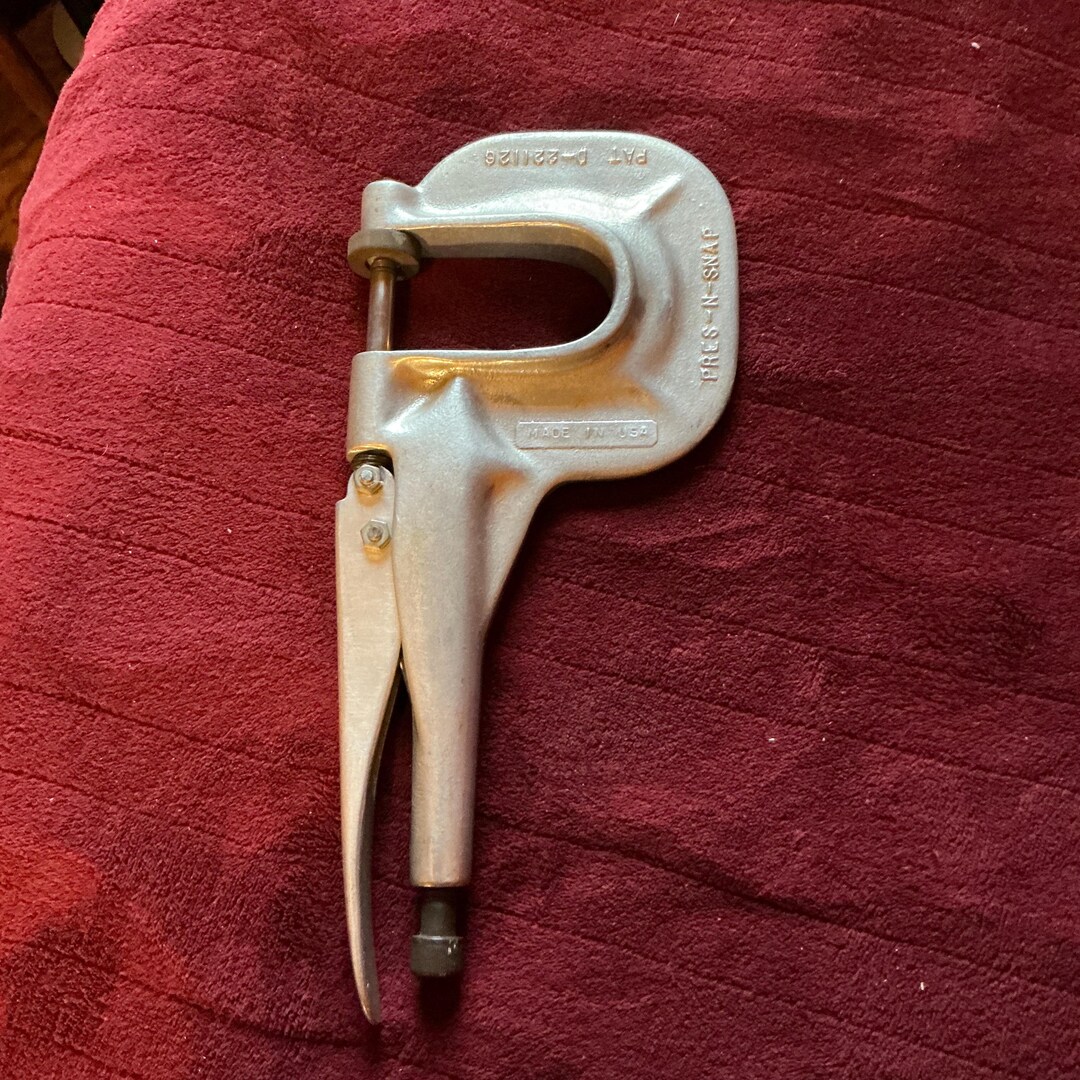 Vintage Press & Snap Tool. in Great Shape .on Sale Till Monday 1/20 ...