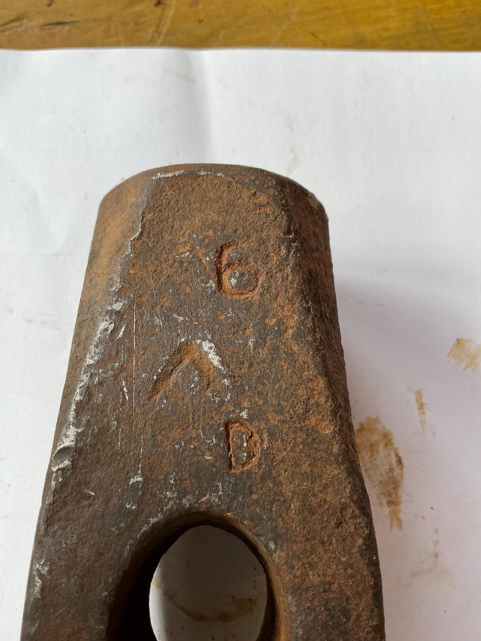 Old Vintage 6 Lb Wood Splitting Axe D Trade Mark Nice Shape. Ships Free ...