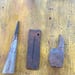 3 Old Primitive Loggers Tools Sawing Wedge, Pickaroon, S & Nealley Pick ...