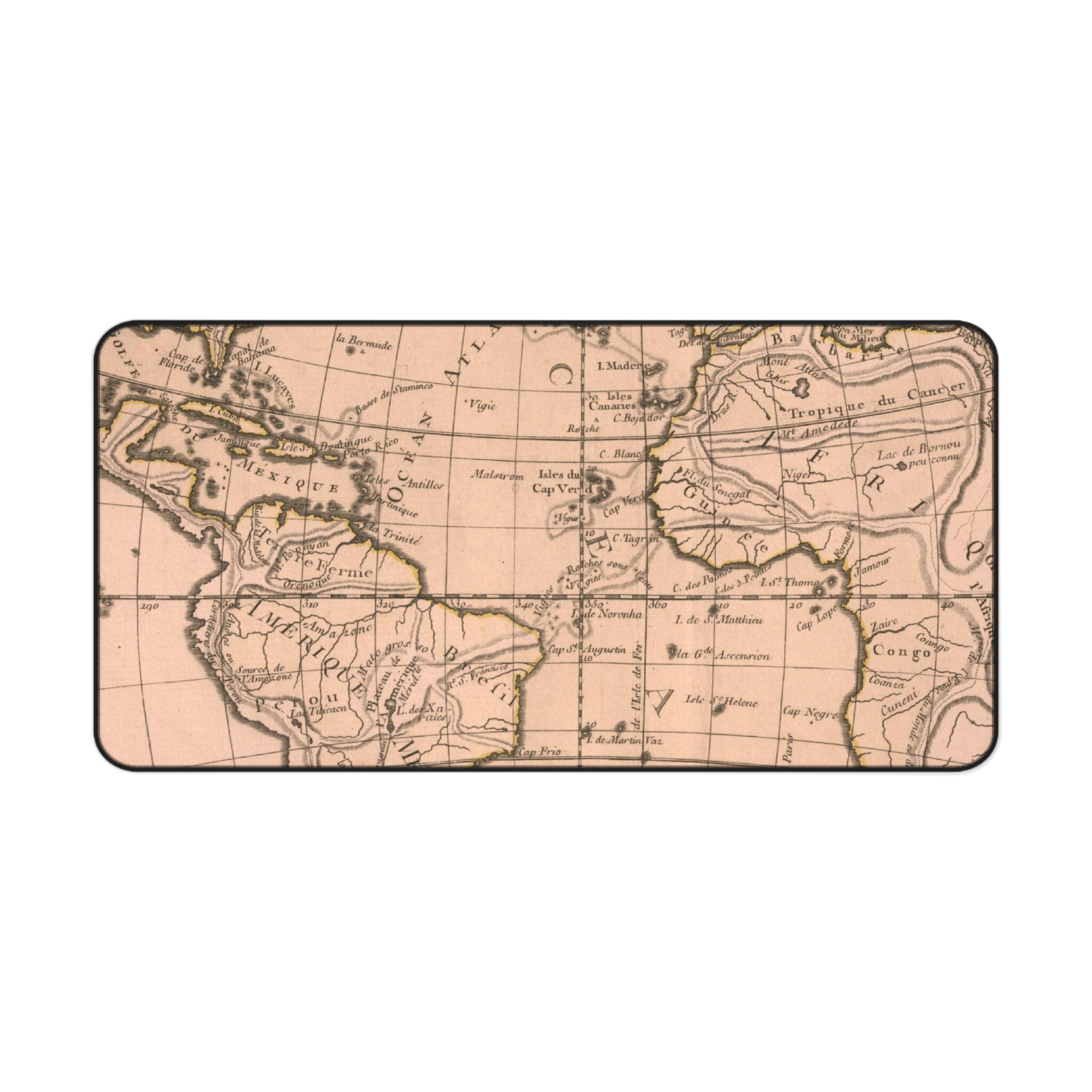 Map of World Desk Mat - Etsy