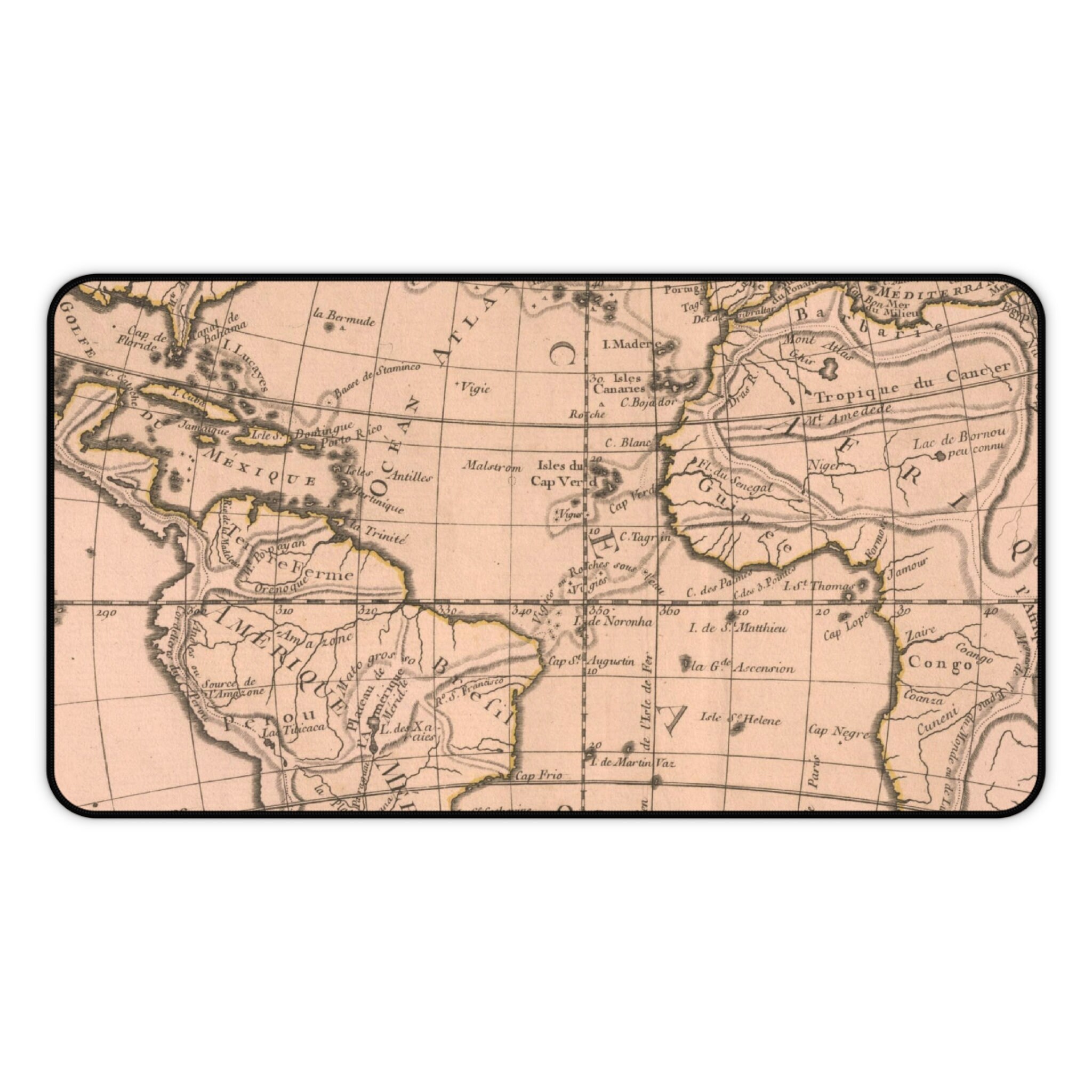 Map of World Desk Mat - Etsy