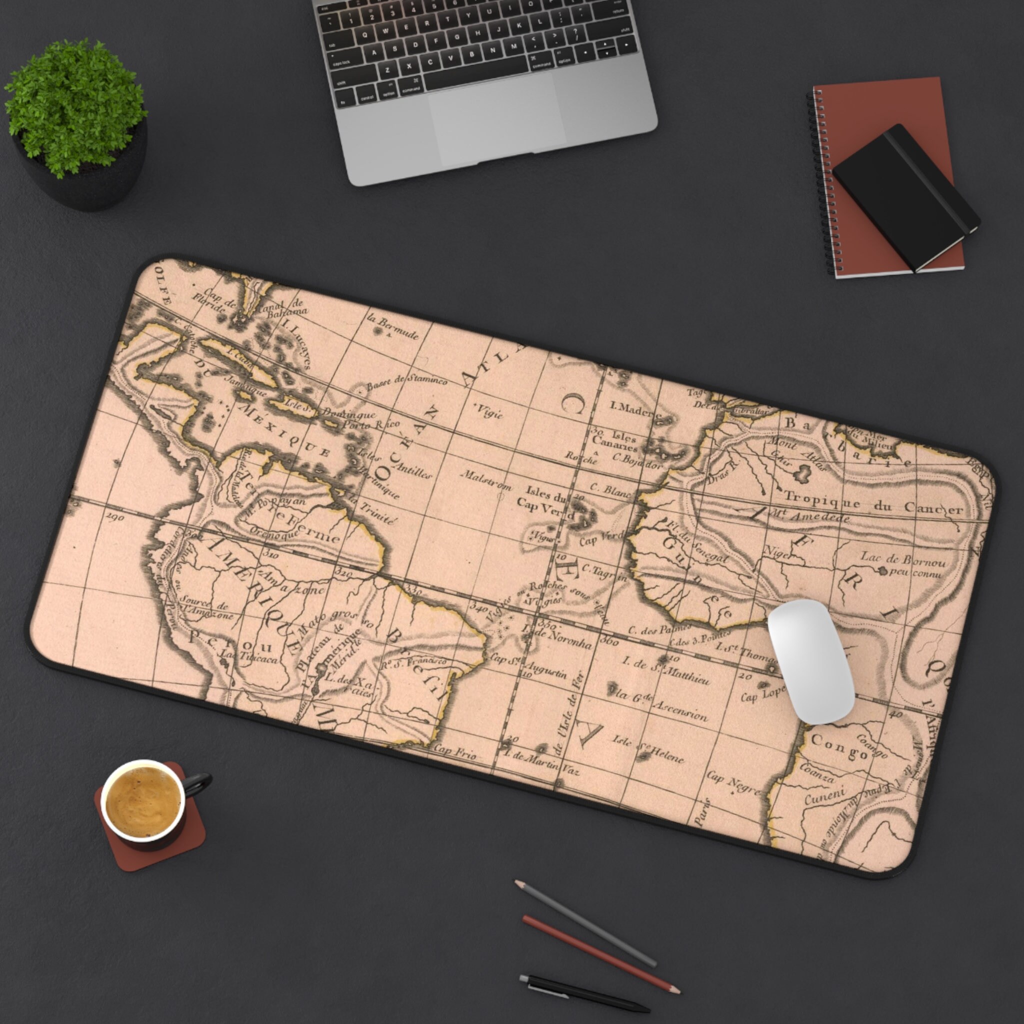 Map of World Desk Mat - Etsy