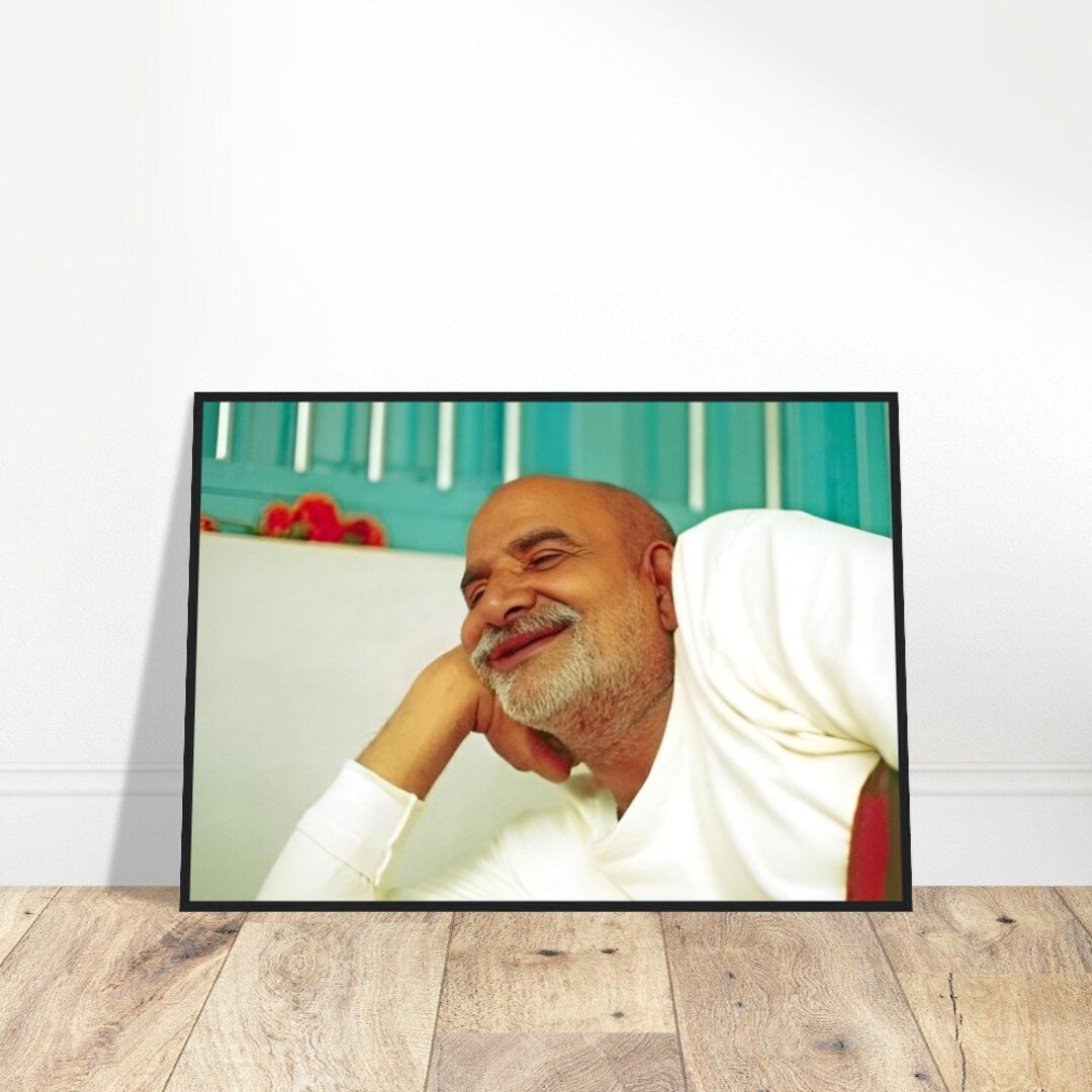 Neem Karoli Baba Wooden Framed Portrait | Maharaji Photo | Sage ...