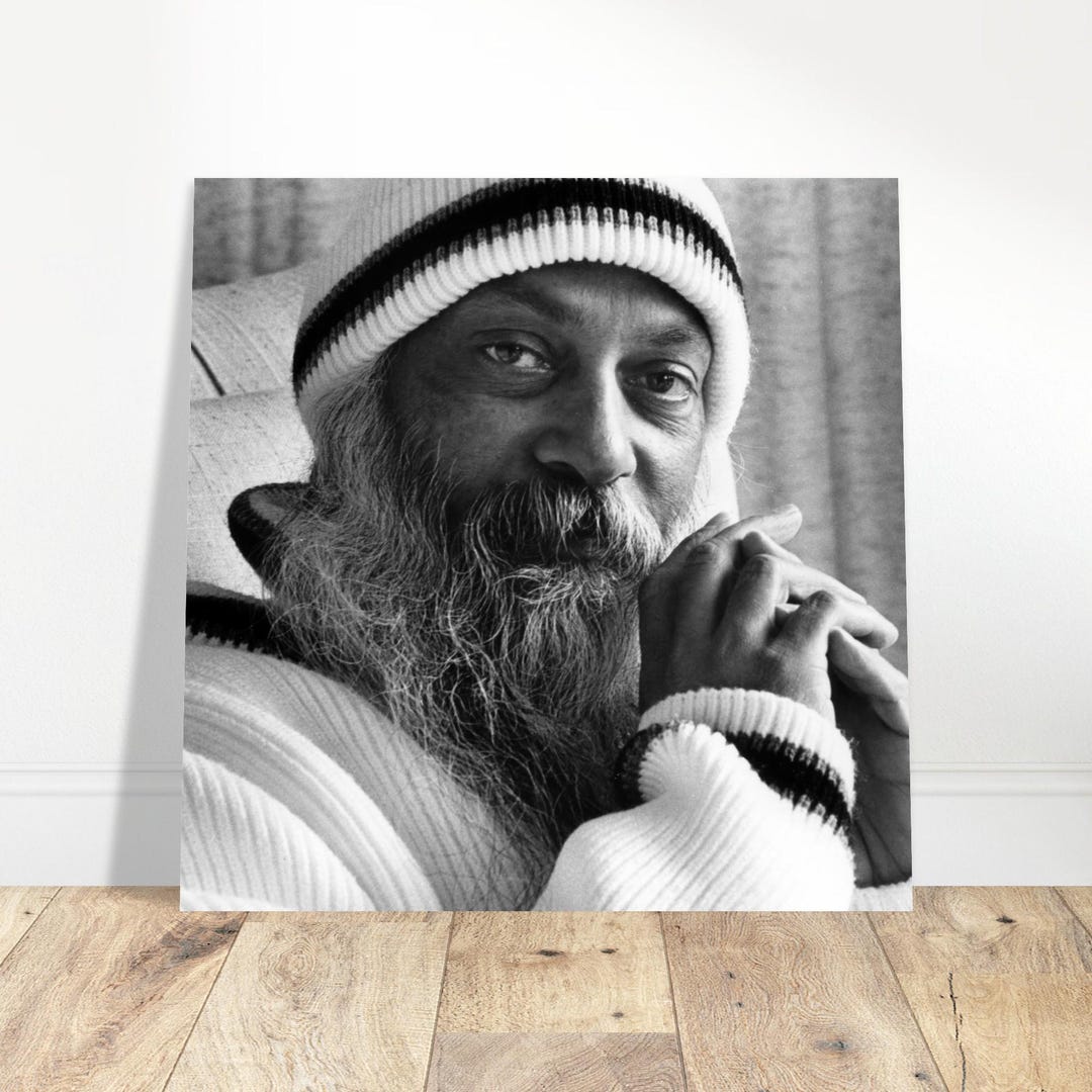 Unframed Osho Poster | Rajneesh Photo | Sage Reminder Image | Sacred ...