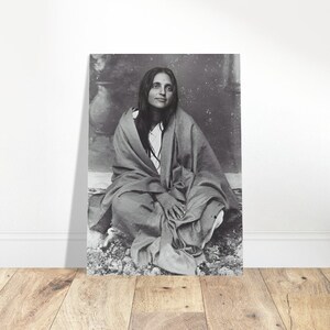 Unframed Poster of Sri Anandamayi Ma | Guru Photo | Sage Reminder Image ...