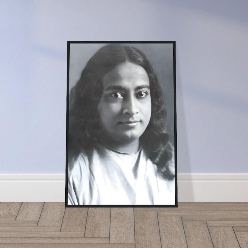 Unframed Poster of Paramahansa Yogananda Guru Photo Sage Reminder Image ...
