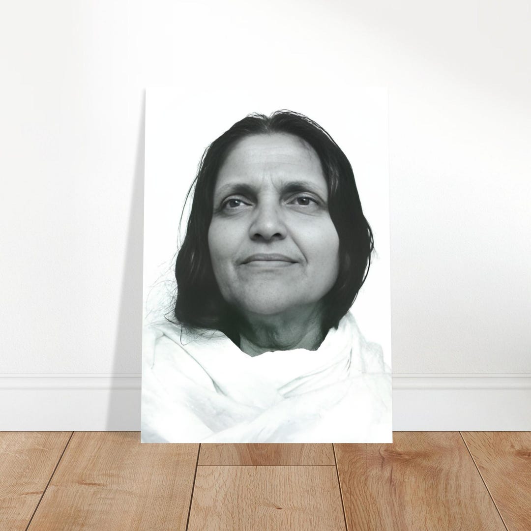 Unframed Poster of Sri Anandamayi Ma Portrait | Guru Photo | Sage ...