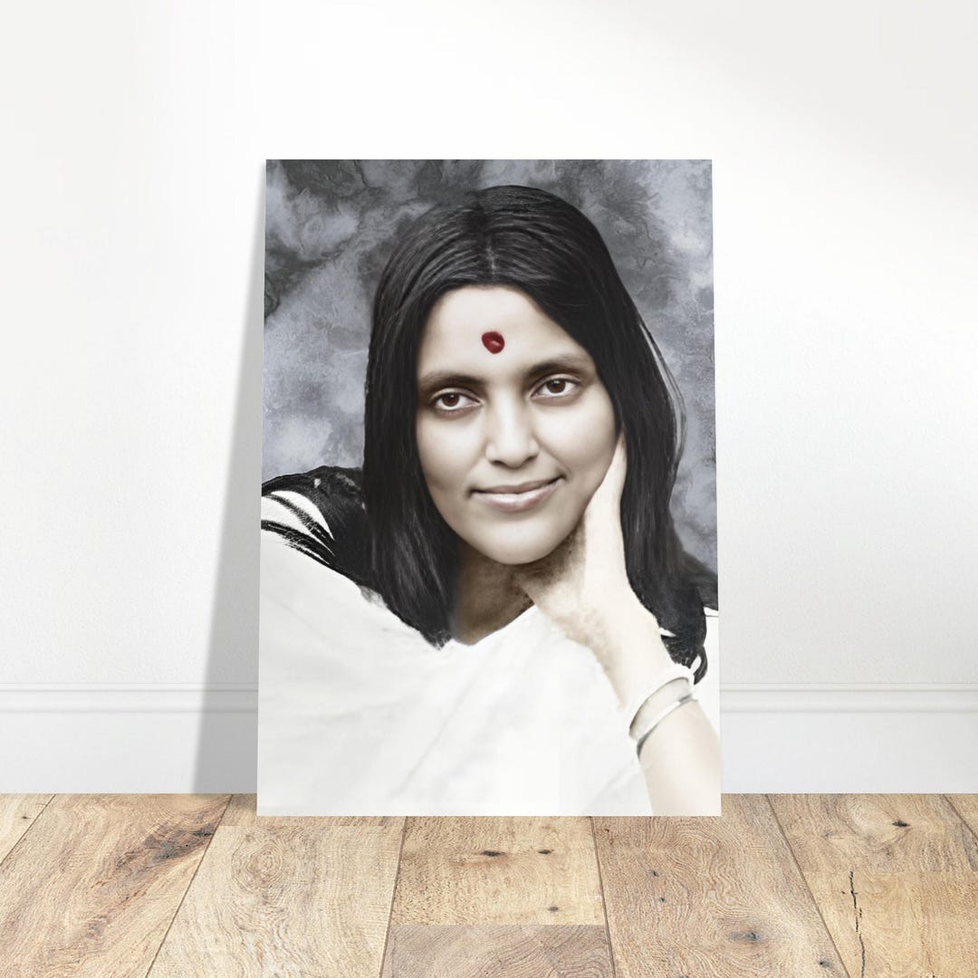 Unframed Poster of Sri Anandamayi Ma | Female Guru Photo | Sage ...