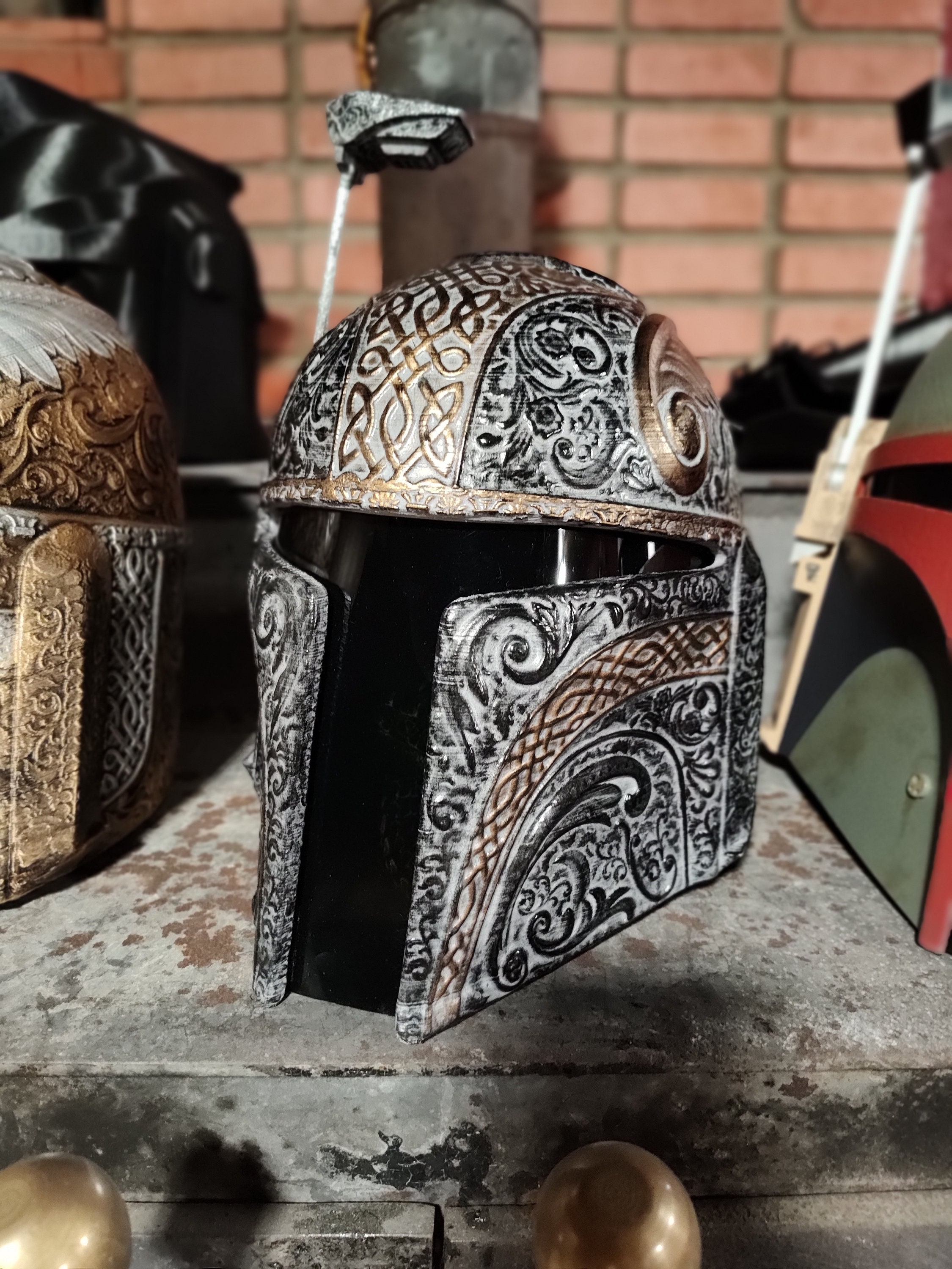 Deluxe Mando Helmet - Etsy