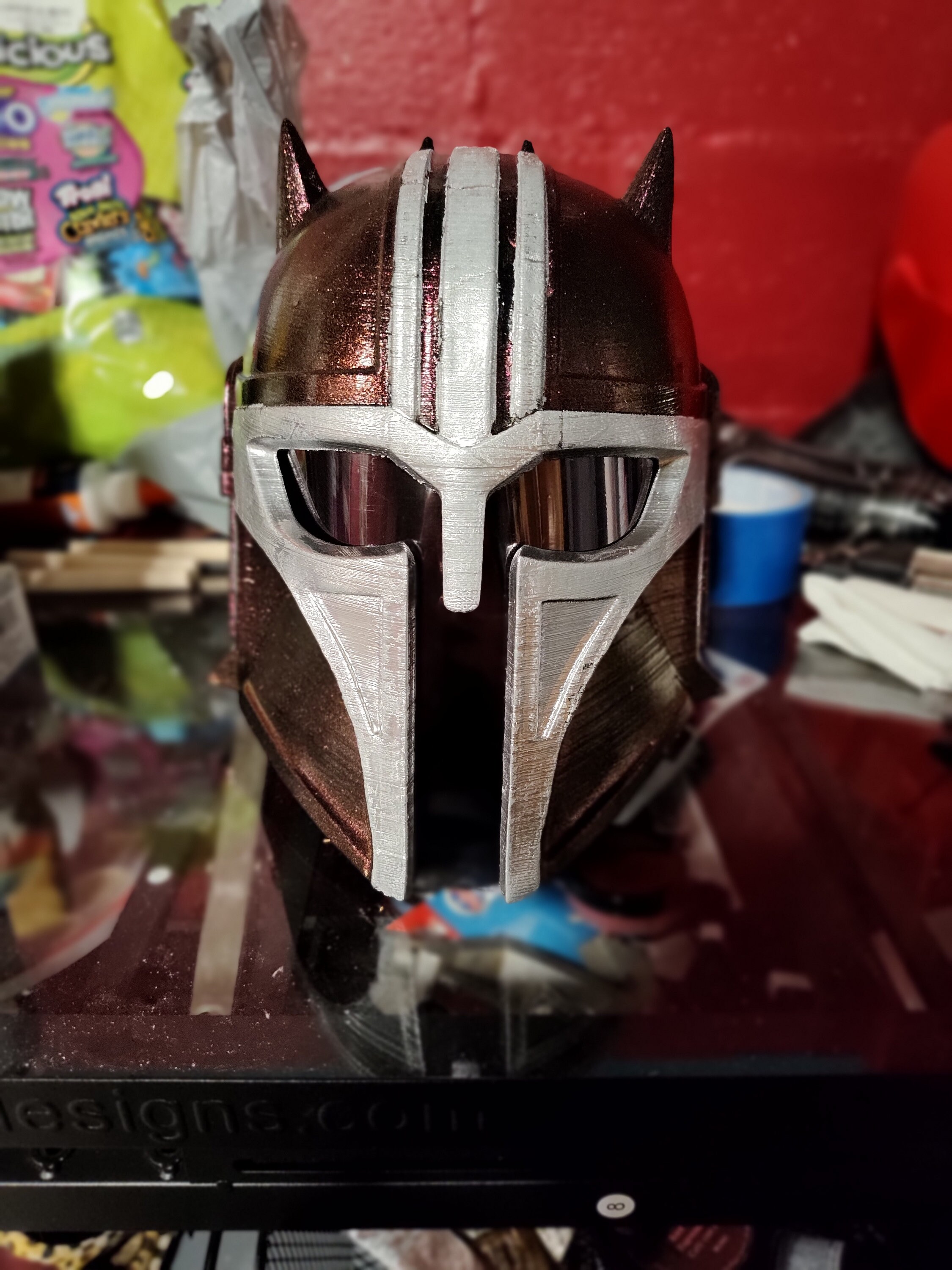 Custom Mandalorian Helmet - Etsy