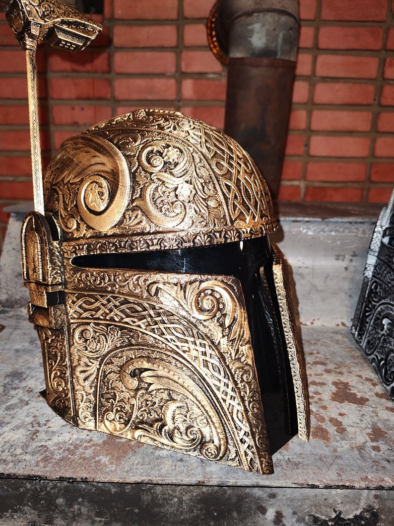 Deluxe Mando Helmet - Etsy