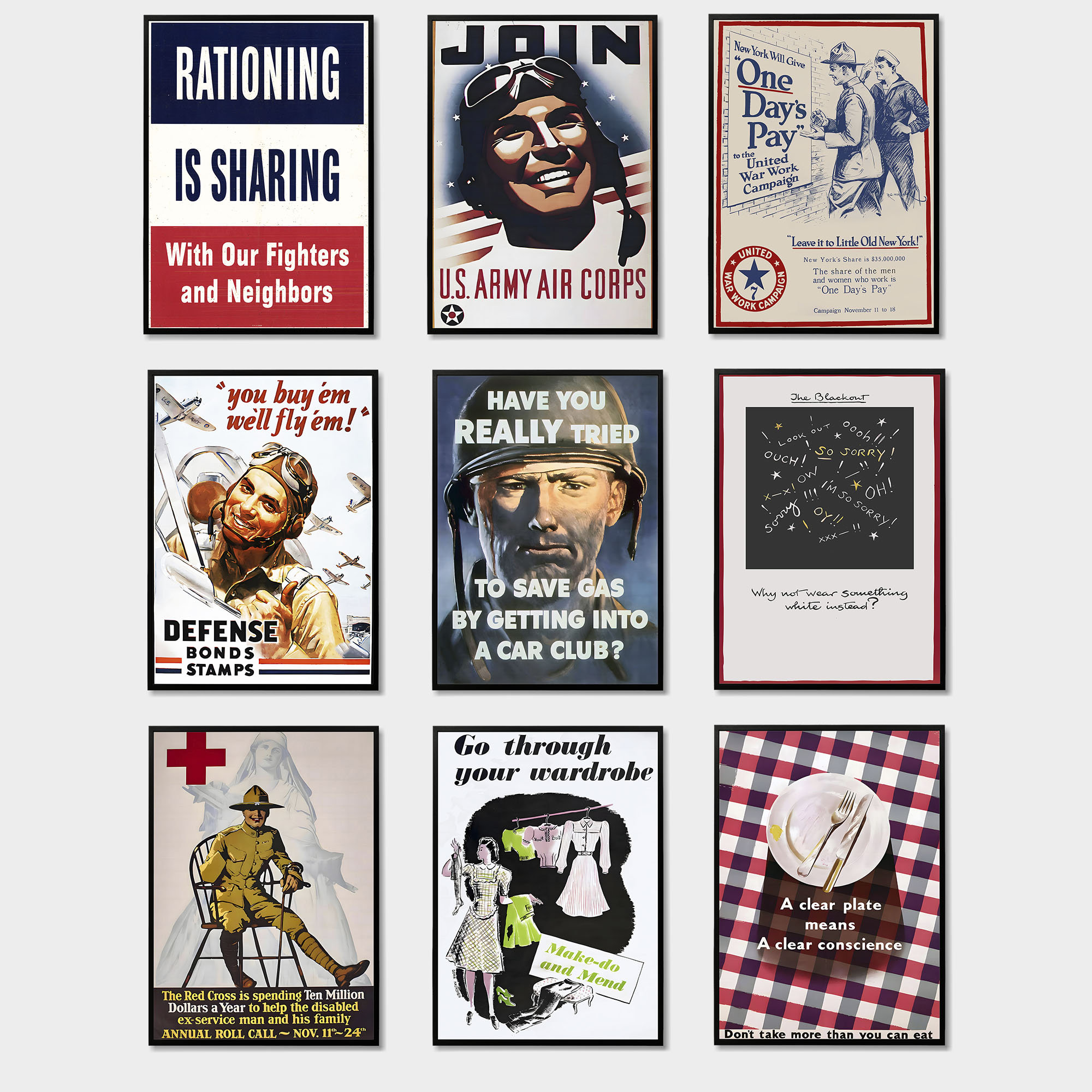 80 Vintage WW2 Propaganda Posters Bundle, Increased Resolution ...