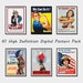 61 Vintage WW2 Propaganda Posters Bundle, High Quality Scanned ...