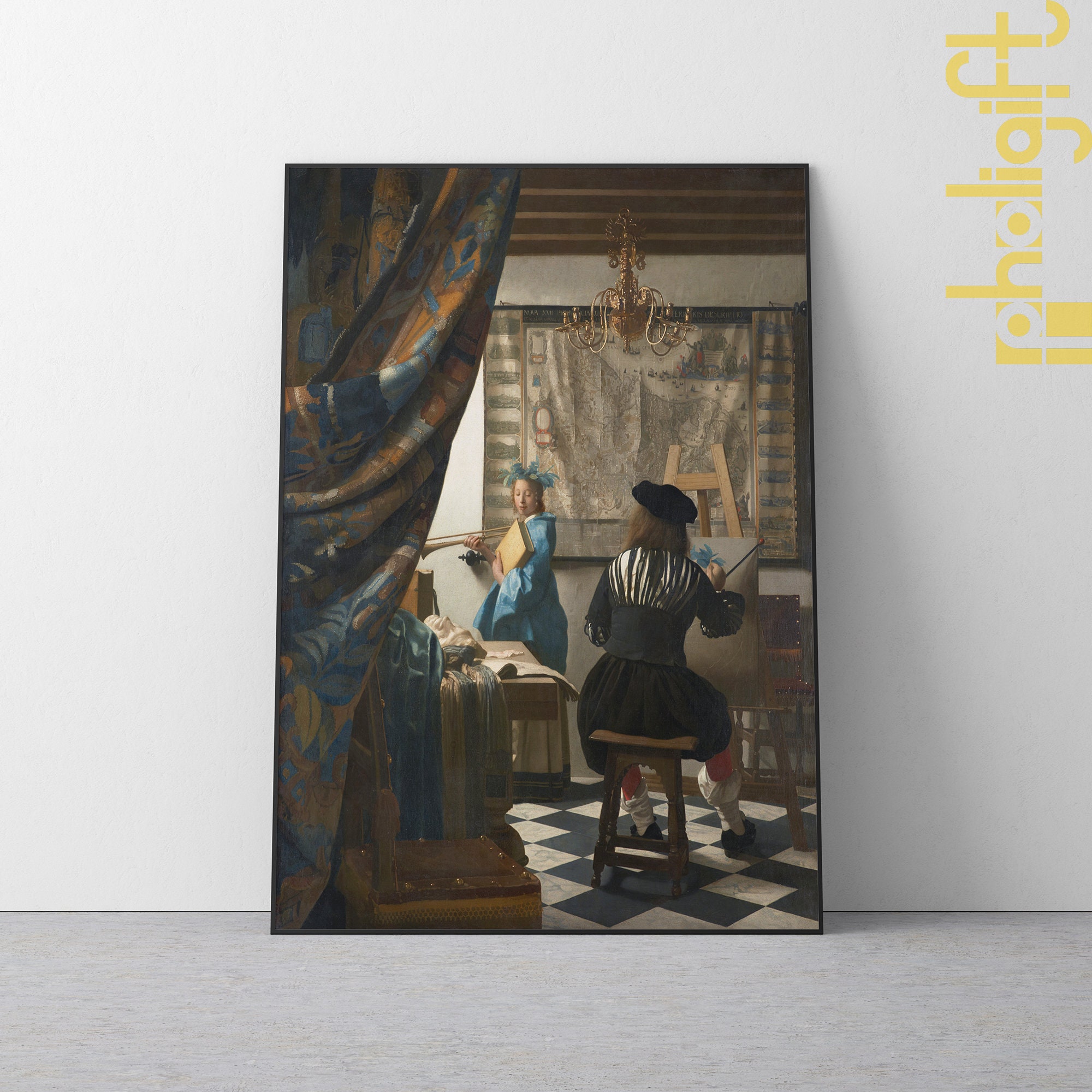 13 Prints of Johannes Vermeer, Printable Wall Art Collection, Trendy ...