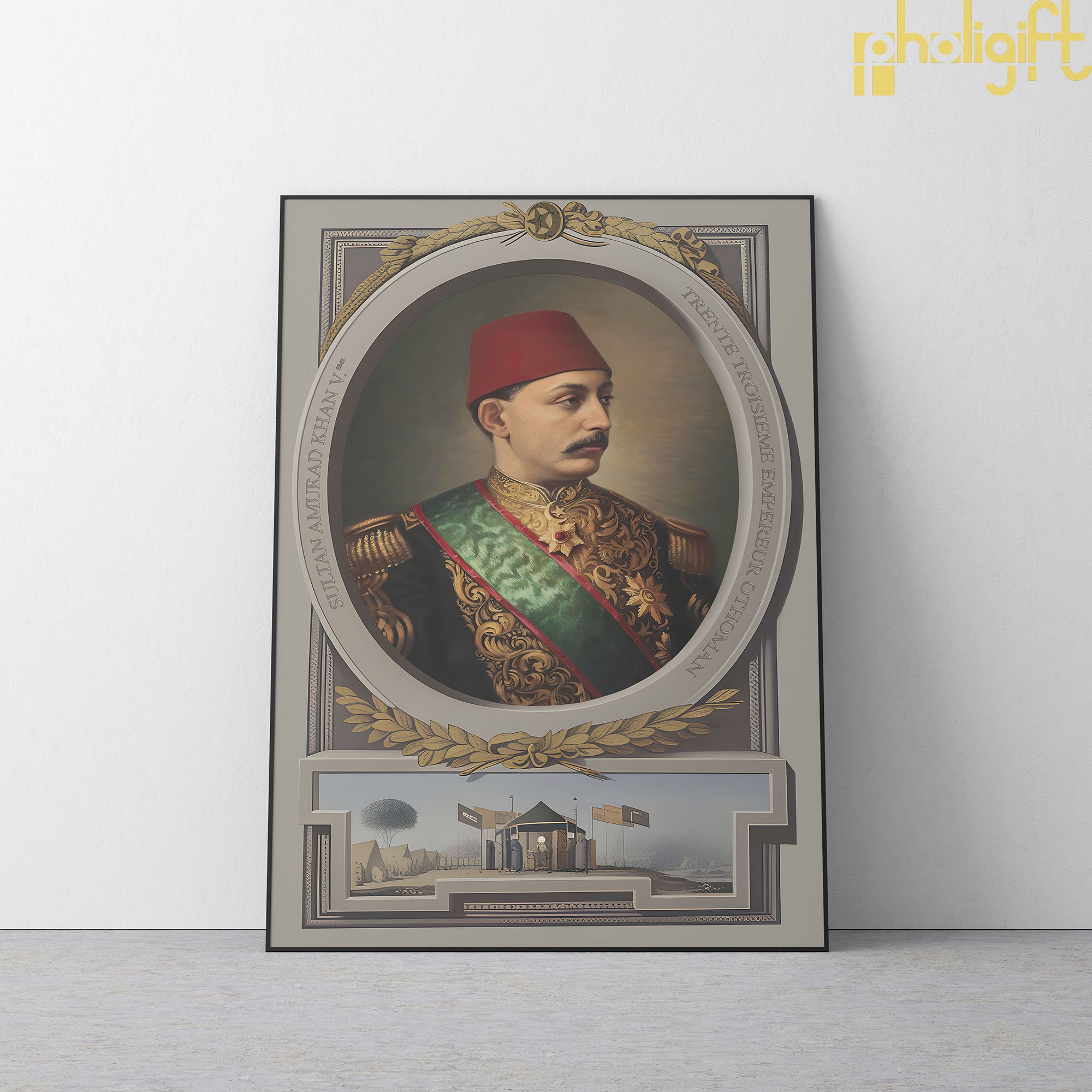 36 Posters of Ottoman Sultans, Gift for Turkiye, Muslim Wall Art ...