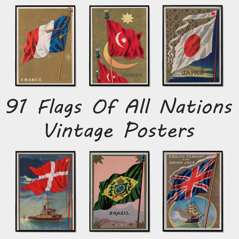 World Flags - Etsy
